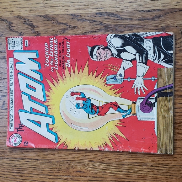 DC Comics | Other | Vintage 6s The Atom No 8 Dc Comics Comic Book ...